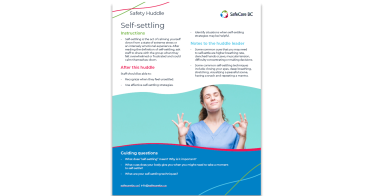Self-settling - SafeCare BC