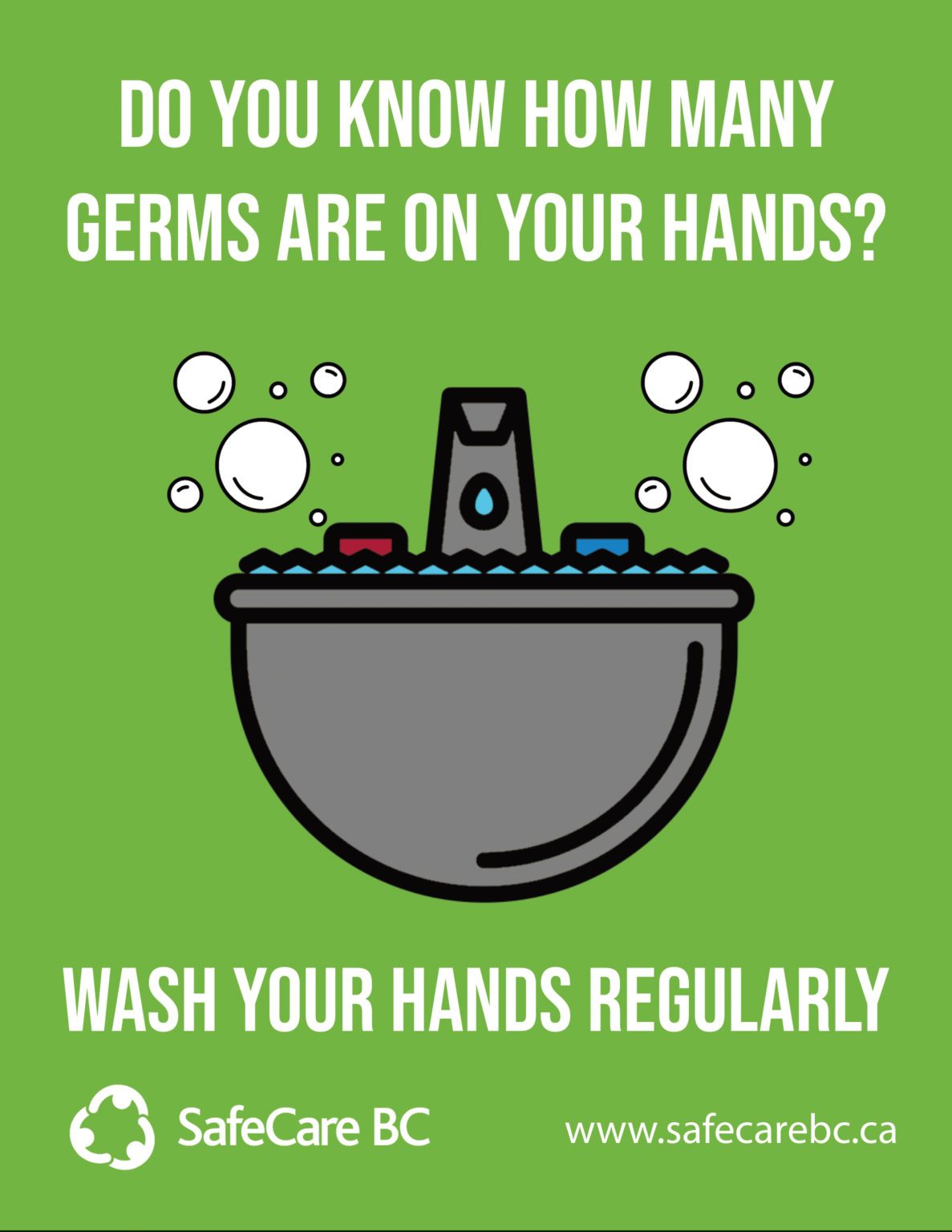 Do you know how many germs are on your hands? - SafeCare BC