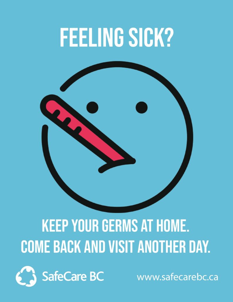 Keep your germs at home - SafeCare BC