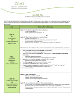 Ask-Tell-Ask | An effective way to give information and advice ...