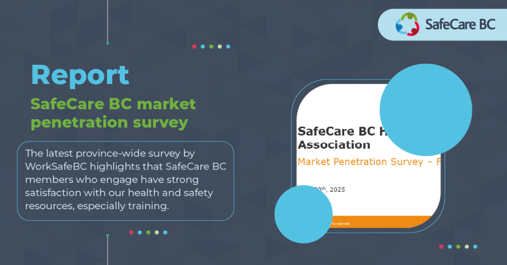 SafeCare BC | Market penetration survey - SafeCare BC
